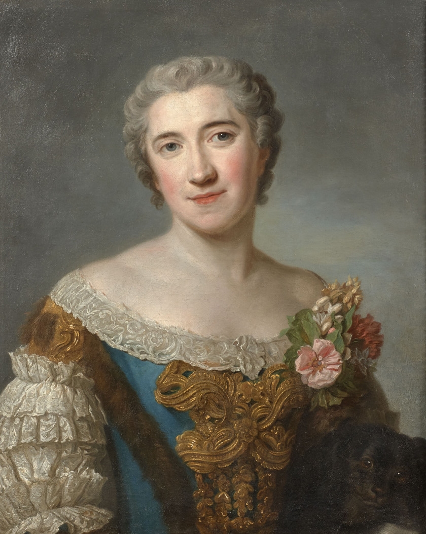 Hubert Drouais | Portrait présumé de Zannetta Rosa Guionna Balletti ...