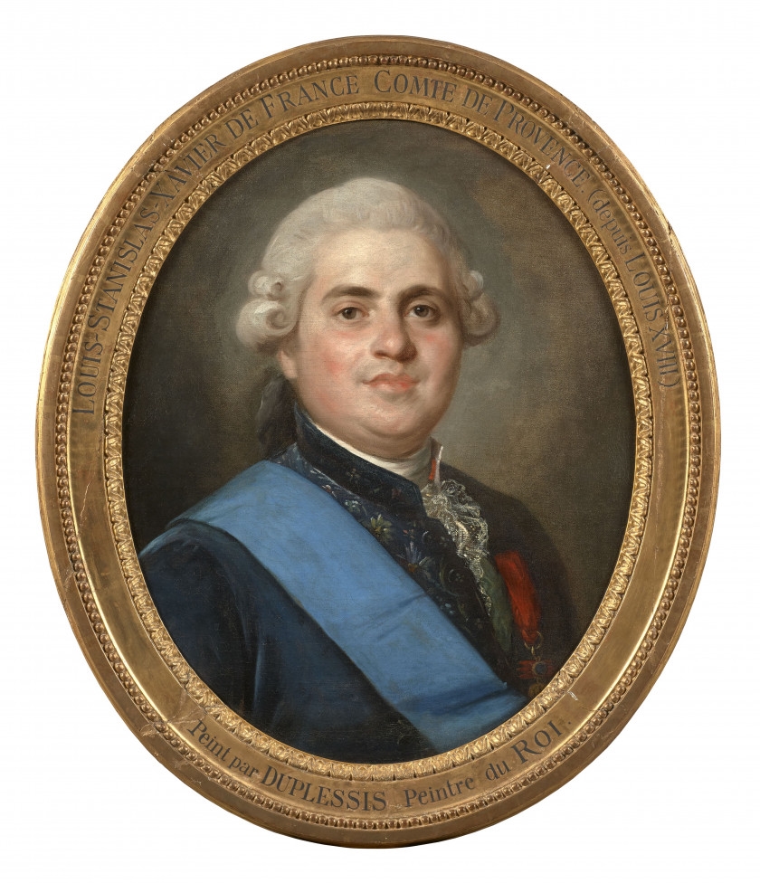 Joseph-Siffred Duplessis | Portrait de Louis-Stanislas-Xavier de France ...