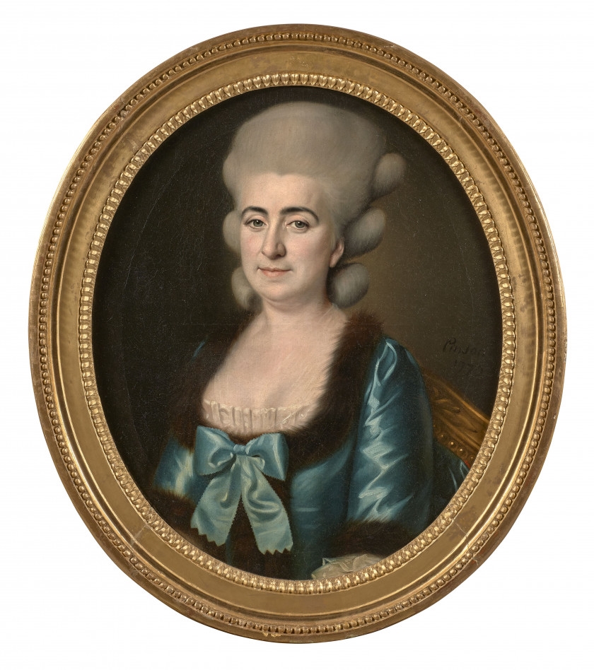 Simon Pinson | Portrait d'homme à la veste grise et Portrait de son ...