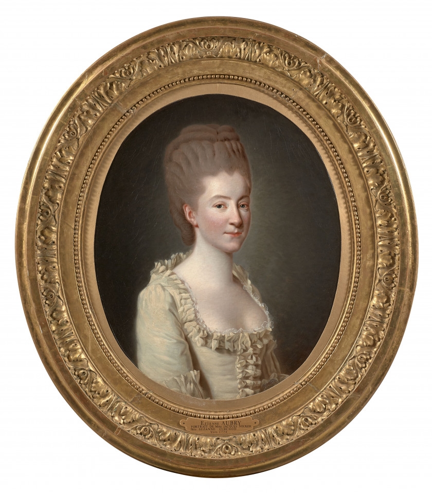 Etienne Aubry | Portrait de Suzanne Necker, née Curchod (1737-1794 ...
