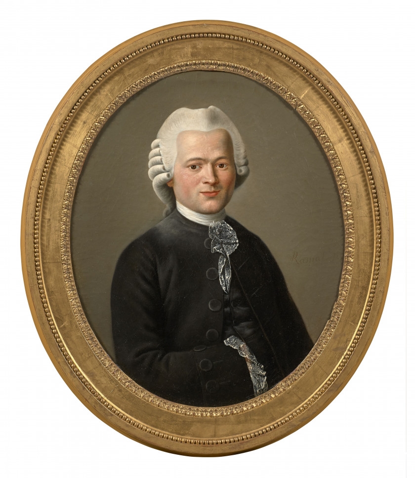 Antoine Raspal | Portrait présumé du médecin Jean-Antoine Pomme (1751 ...