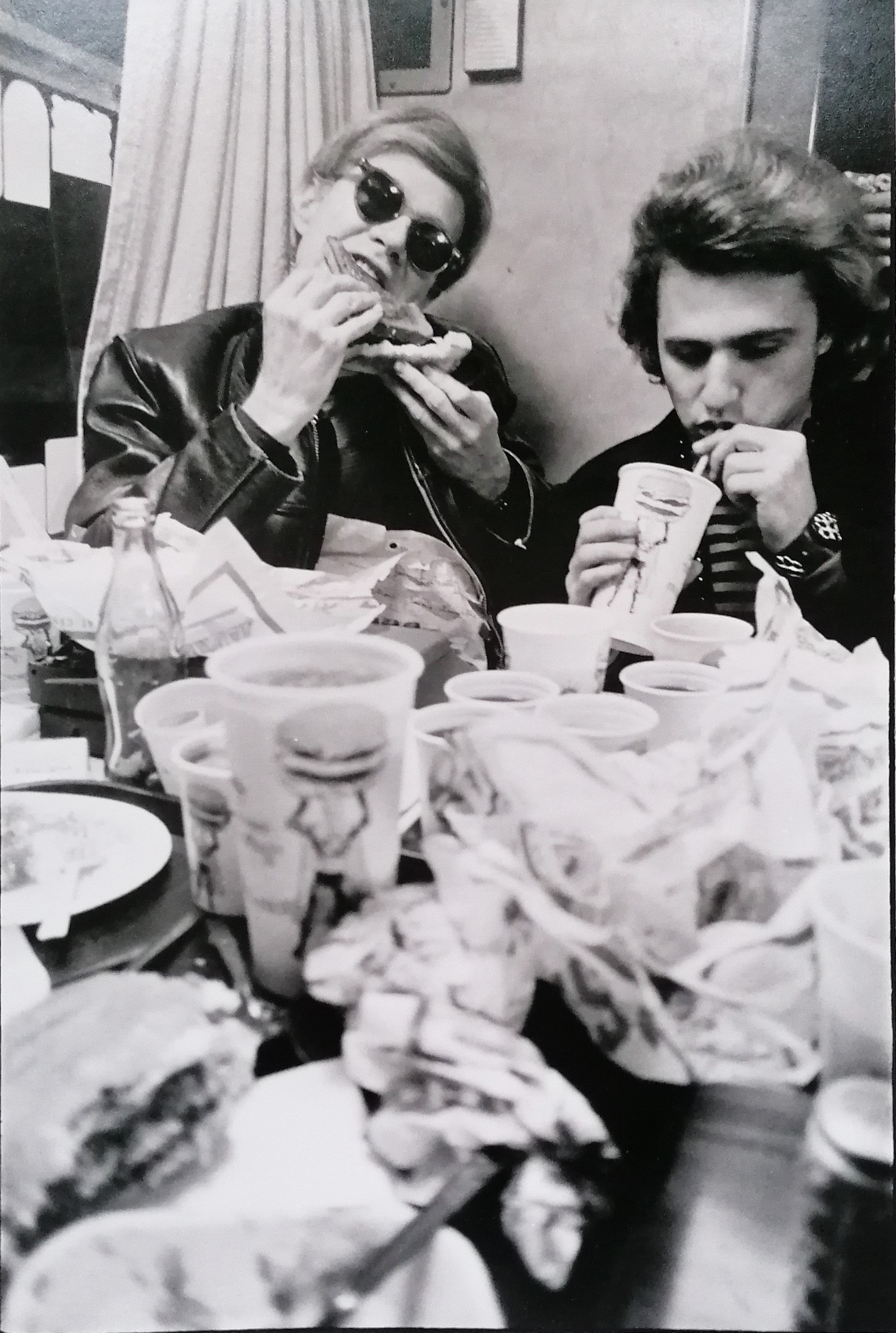 Nathan Louis Finkelstein | Andy Warhol in the studio (1964) | MutualArt