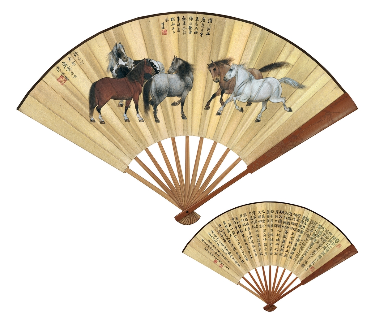 Pu Zuo | HORSES·CALLIGRAPHY | MutualArt