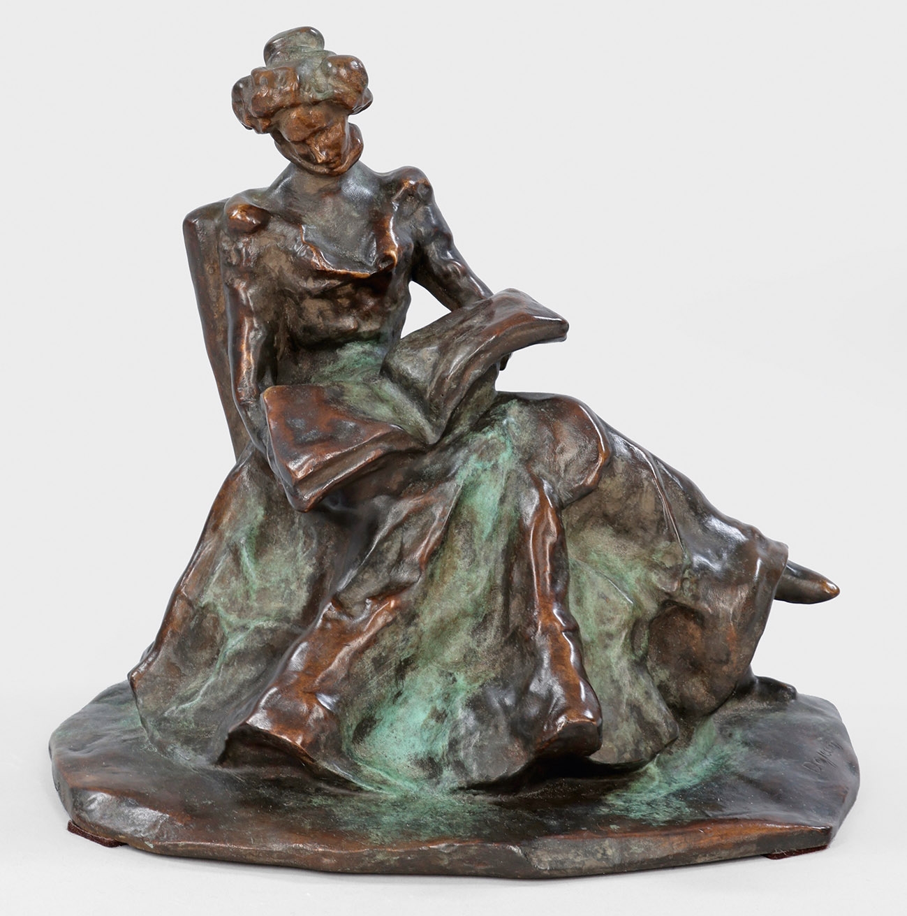 Louis Dejean | Lesende elegante Dame | MutualArt