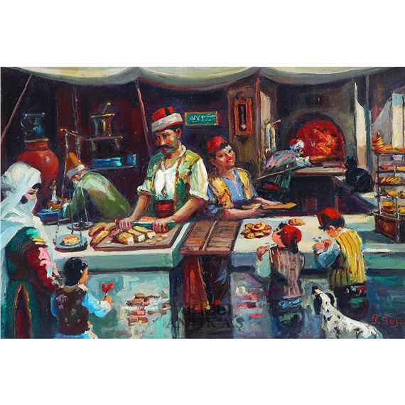 Ibrahim Safi | Figüratif Kompozisyon | MutualArt