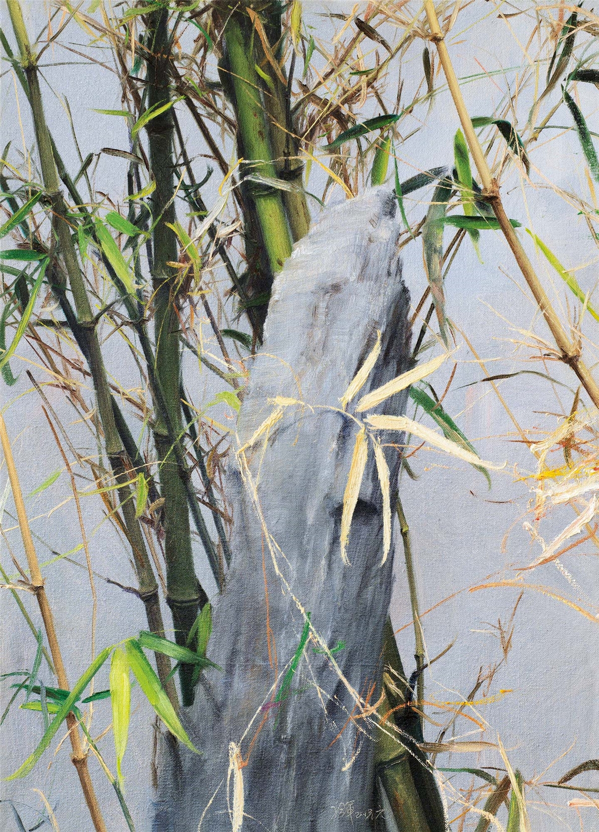 Leng Jun | Portrait of Xiao Jiang (2011) | MutualArt