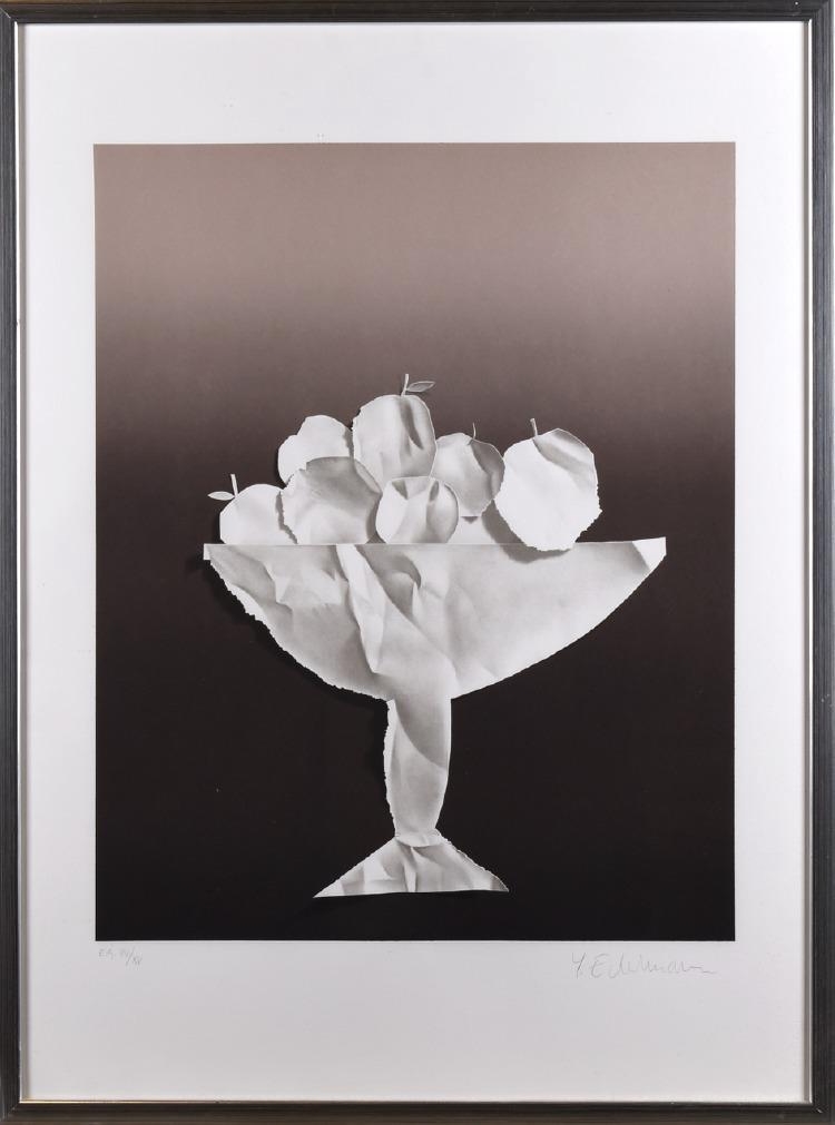 Yrjo Edelmann | Still life with paper | MutualArt