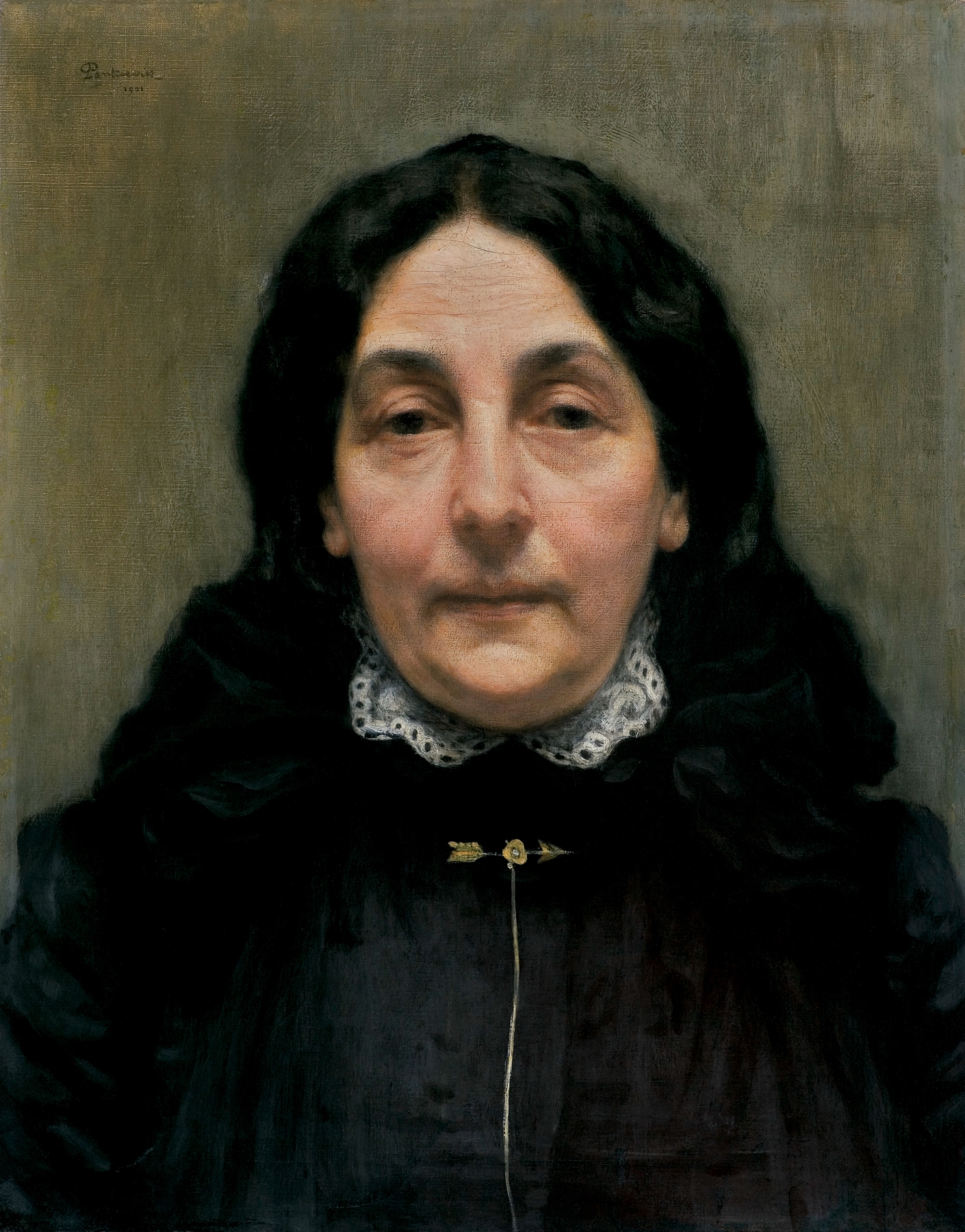 Józef Pankiewicz | PORTRET PANI P (1901) | MutualArt