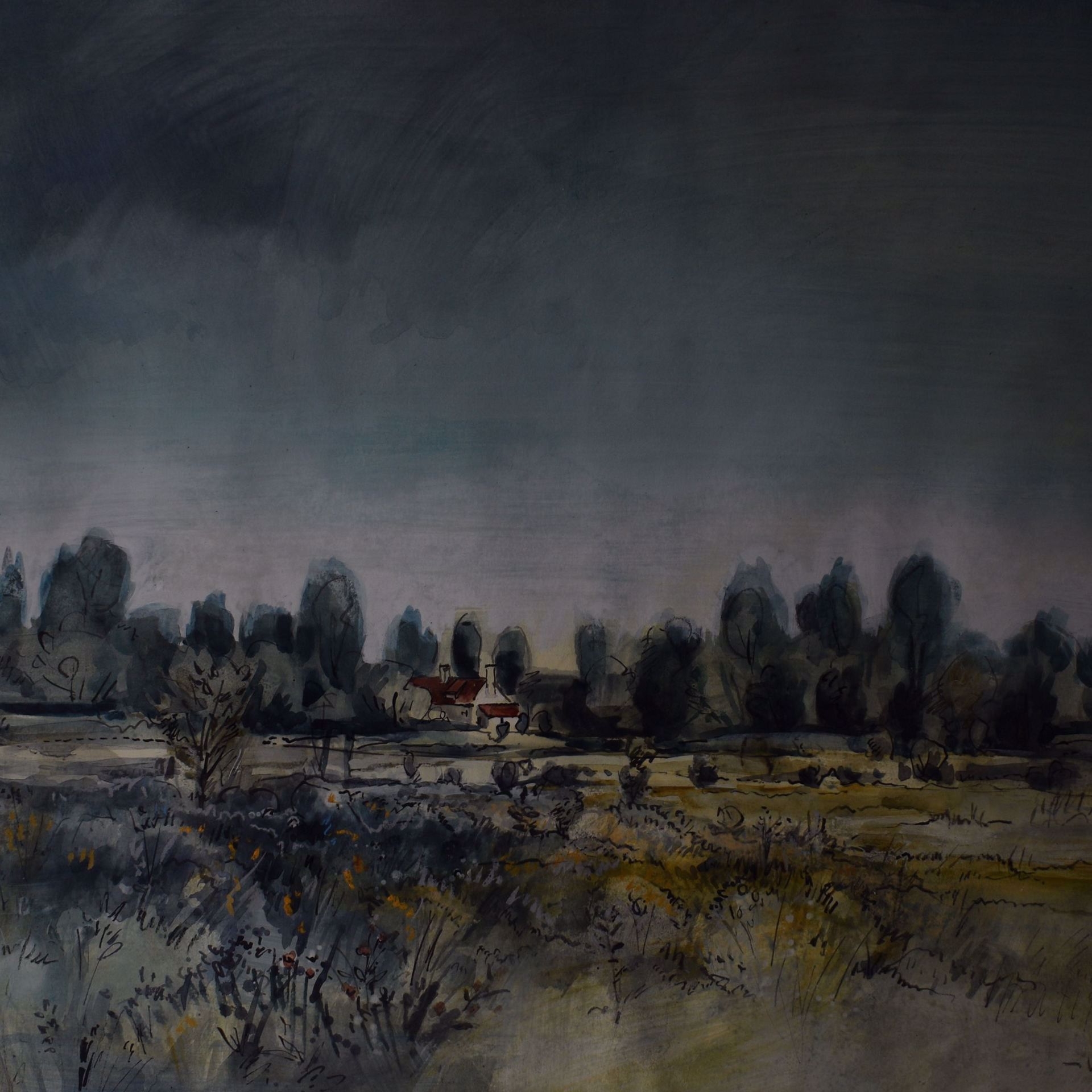 Walter Vilain | Landscape with house Delvaux | MutualArt