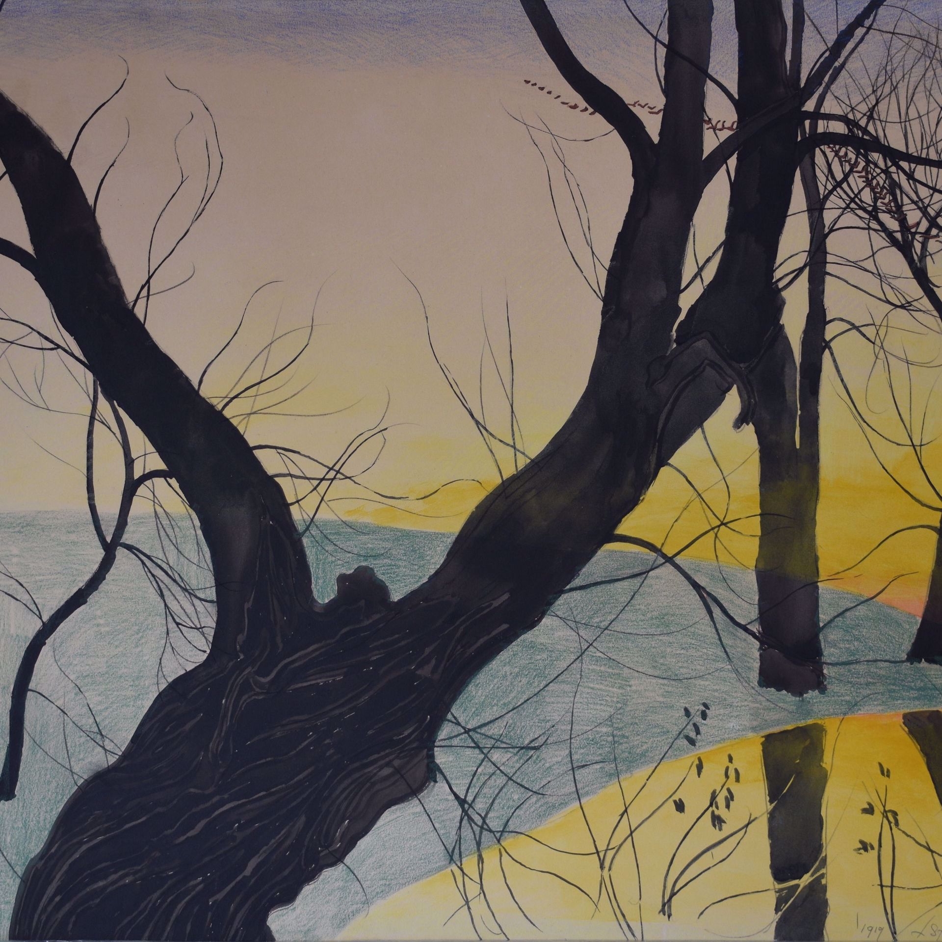 Léon Spilliaert | PLAGE - MARINE (1916) | MutualArt