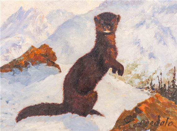 Harvey Goodale | ALASKAN MINK | MutualArt