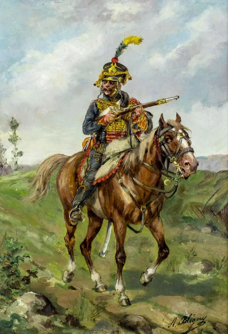 Albert Bligny | Soldier on Horse | MutualArt