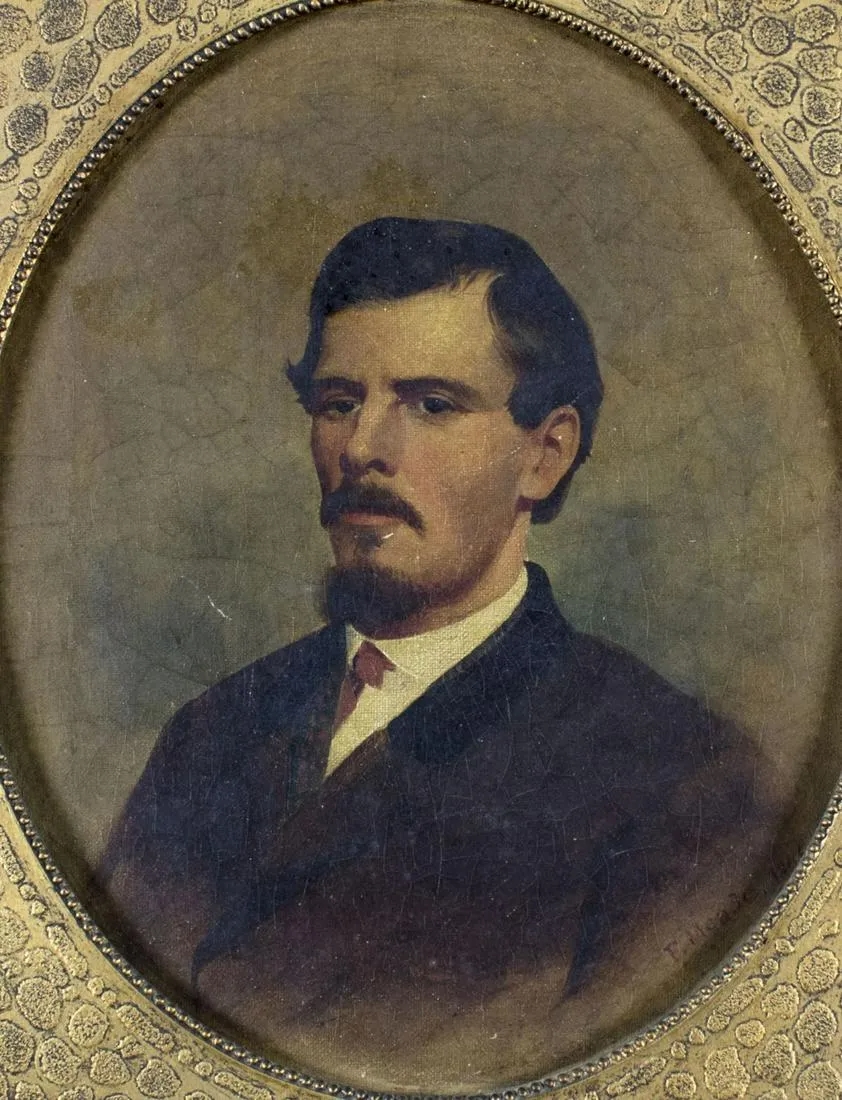 Francis Meade | Portrait of Man (1865) | MutualArt