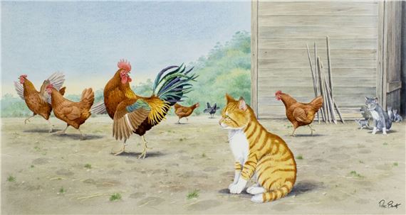 Peter Barrett | Life of a Kitten | MutualArt