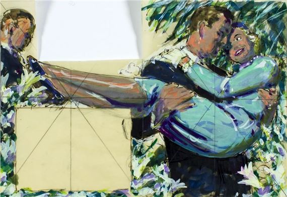 Edwin Georgi | Illustration - Who Giveth This Woman | MutualArt