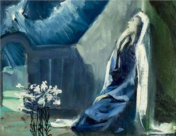 George Morton Prout | Illustration - The Birth of Jesus Announced to ...