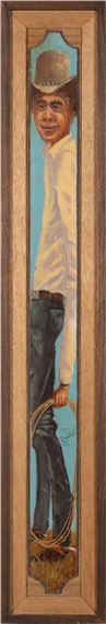 Bill Bender | Tall Skinny Cowboy | MutualArt