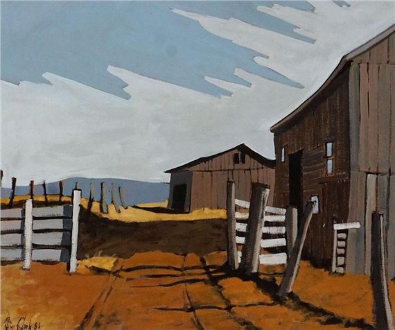 Remi Clark | Untitled - Landscape (1981) | MutualArt
