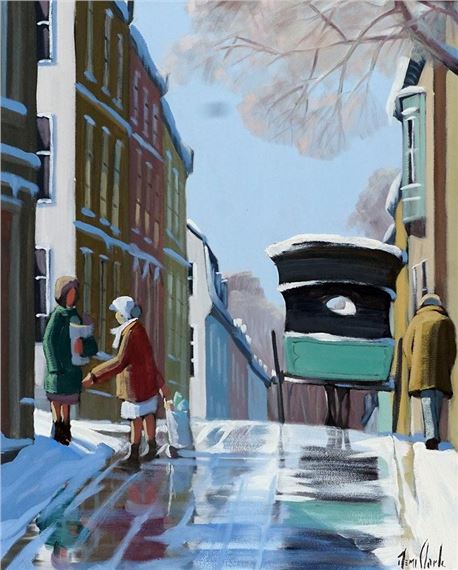 Remi Clark | Vie de quartier (1989) | MutualArt