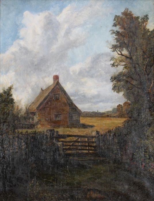 John Constable | Cottage in a Cornfield (Mid 20th Century) | MutualArt