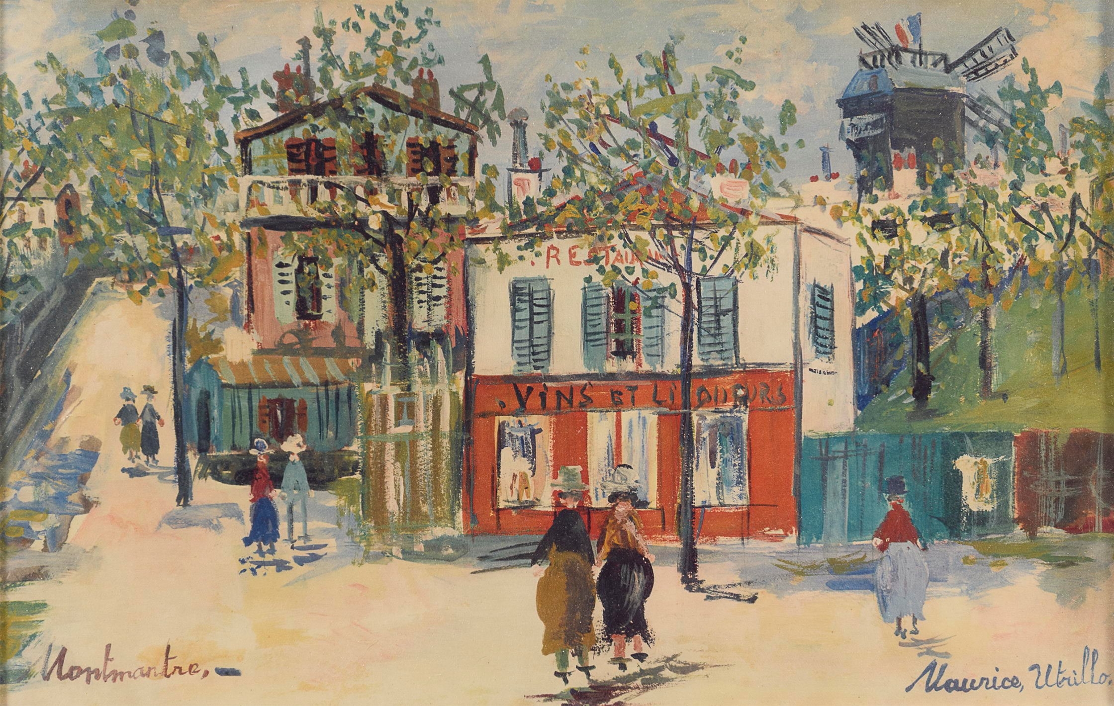 Maurice Utrillo | Montmartre | MutualArt