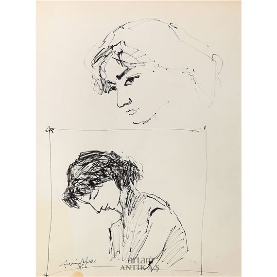Avni Arbas | Genç Kız (1956) | MutualArt