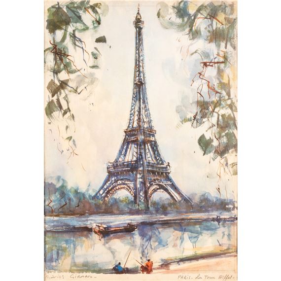 Marius Girard | Paris la tour Eiffel | MutualArt