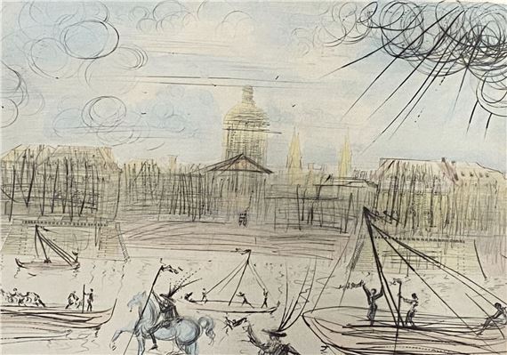 Salvador Dalí | View of Venice | MutualArt