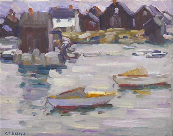 Charles Salis Kaelin | Rockport Harbor | MutualArt