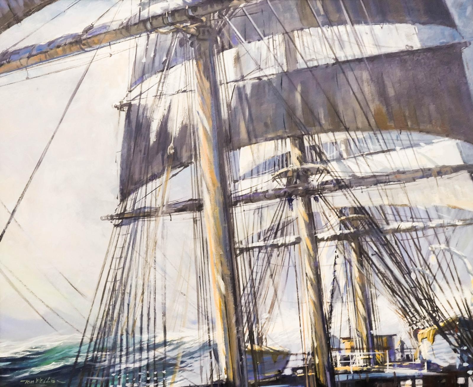 Thomas W. Wells | INTIMATE SCHOONER | MutualArt