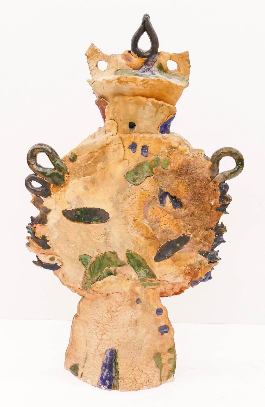 Jim Leedy | LARGE CERAMIC VESSEL | MutualArt