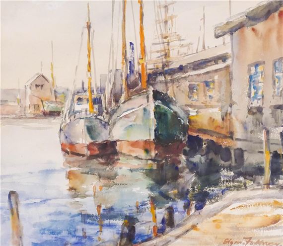 J. Edgar Forkner | SEATTLE WATERFRONT | MutualArt