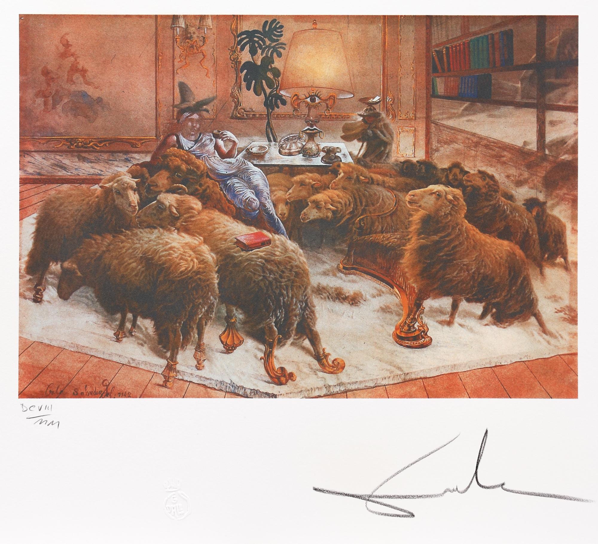 Salvador Dalí | Sheep | MutualArt