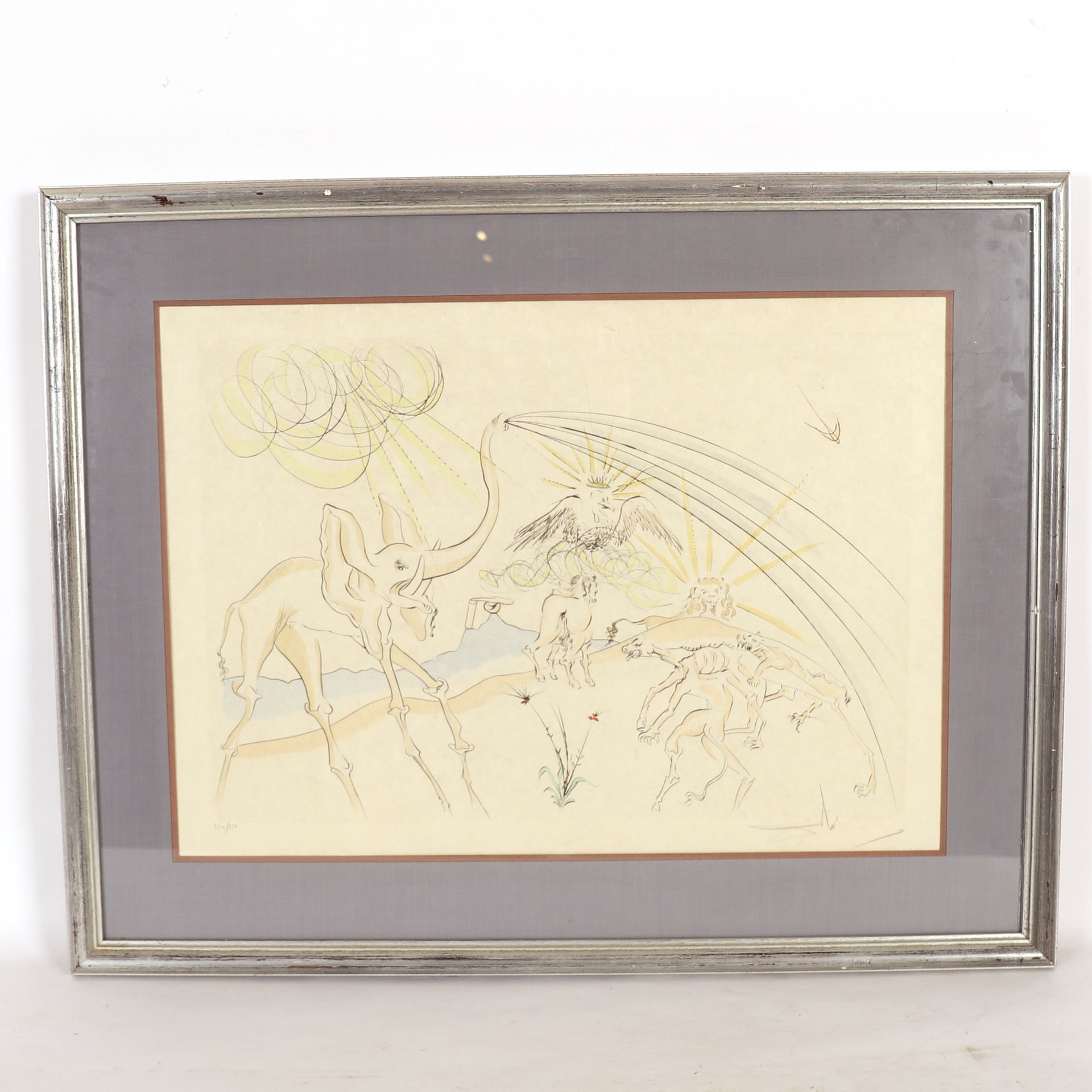 Salvador Dalí | The Elephant and the Monkey of Jupiter | MutualArt