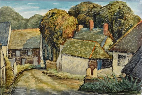 Donald Lewis Rayner | Road to Porthallow | MutualArt