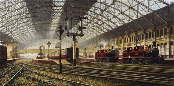 Robert K. Calvert | Birmingham New Street Station (1975) | MutualArt