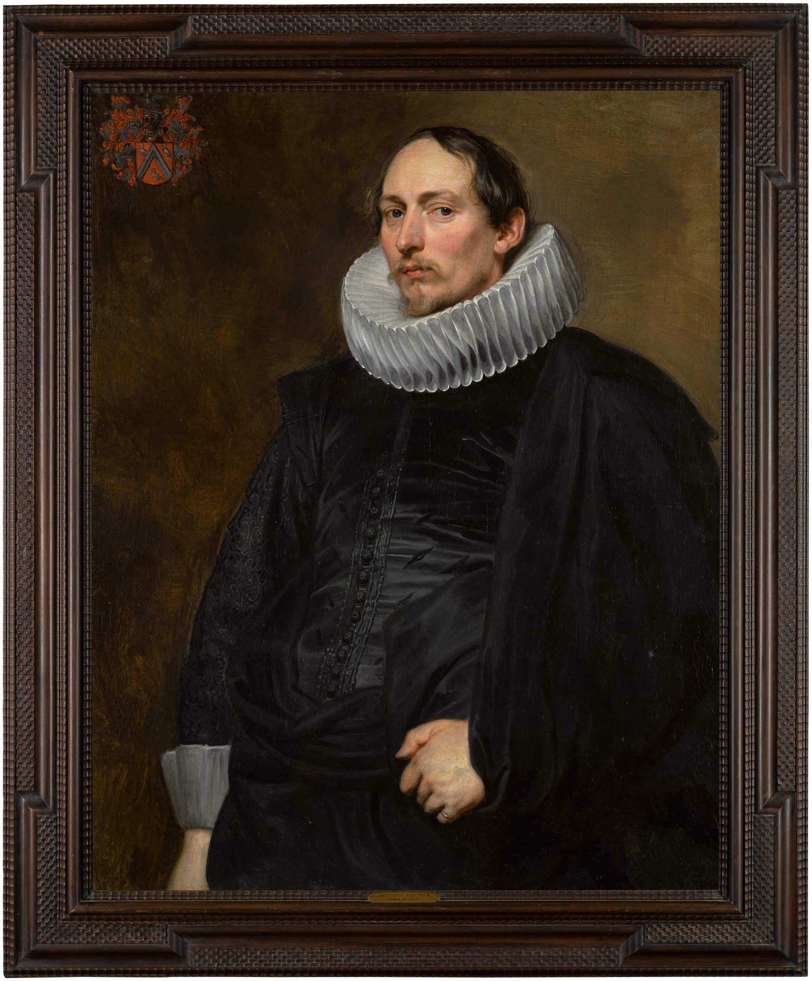 Anthony van Dyck | Portrait of Jacob de Witte; Portrait of Maria Nutius ...