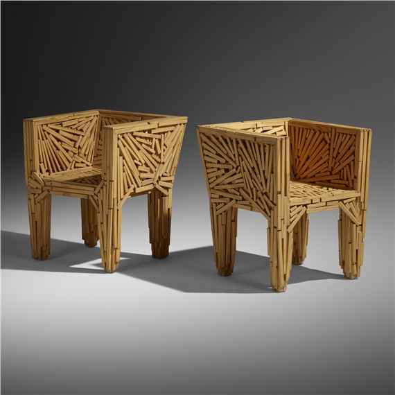 Humberto Campana | Favela chairs, pair (2003) | MutualArt