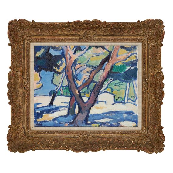 Samuel John Peploe | OLIVE TREES, CASSIS | MutualArt