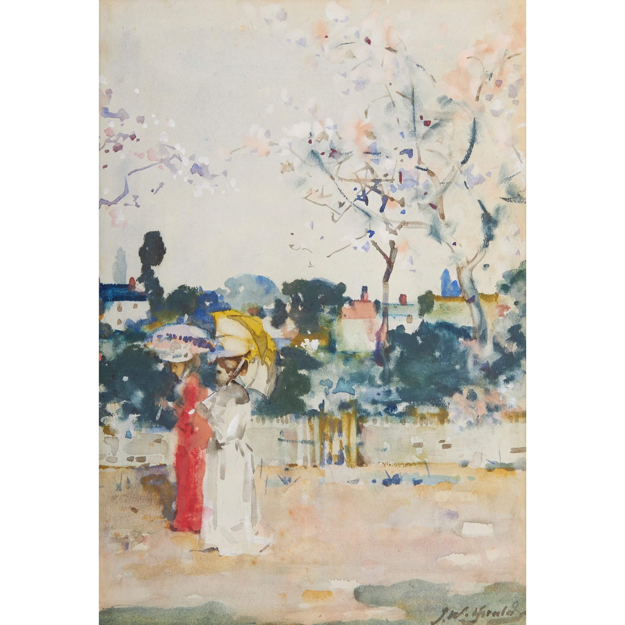 James Watterson Herald | UNDER THE CHERRY BLOSSOMS | MutualArt