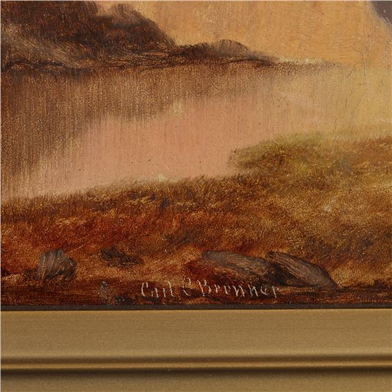 Carl Christian Brenner | Landscape with Rock Formations | MutualArt