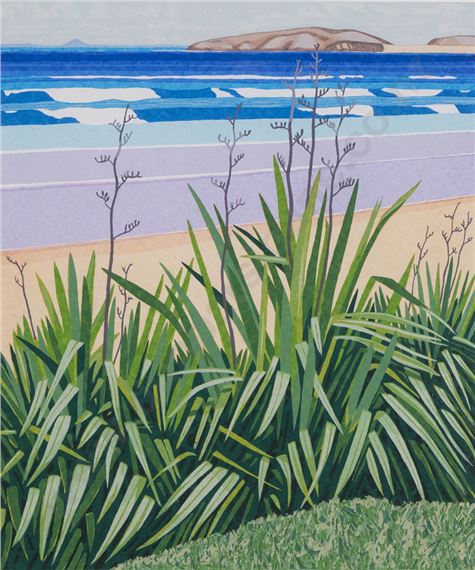 Fassett Burnett | screenprint (1992) | MutualArt