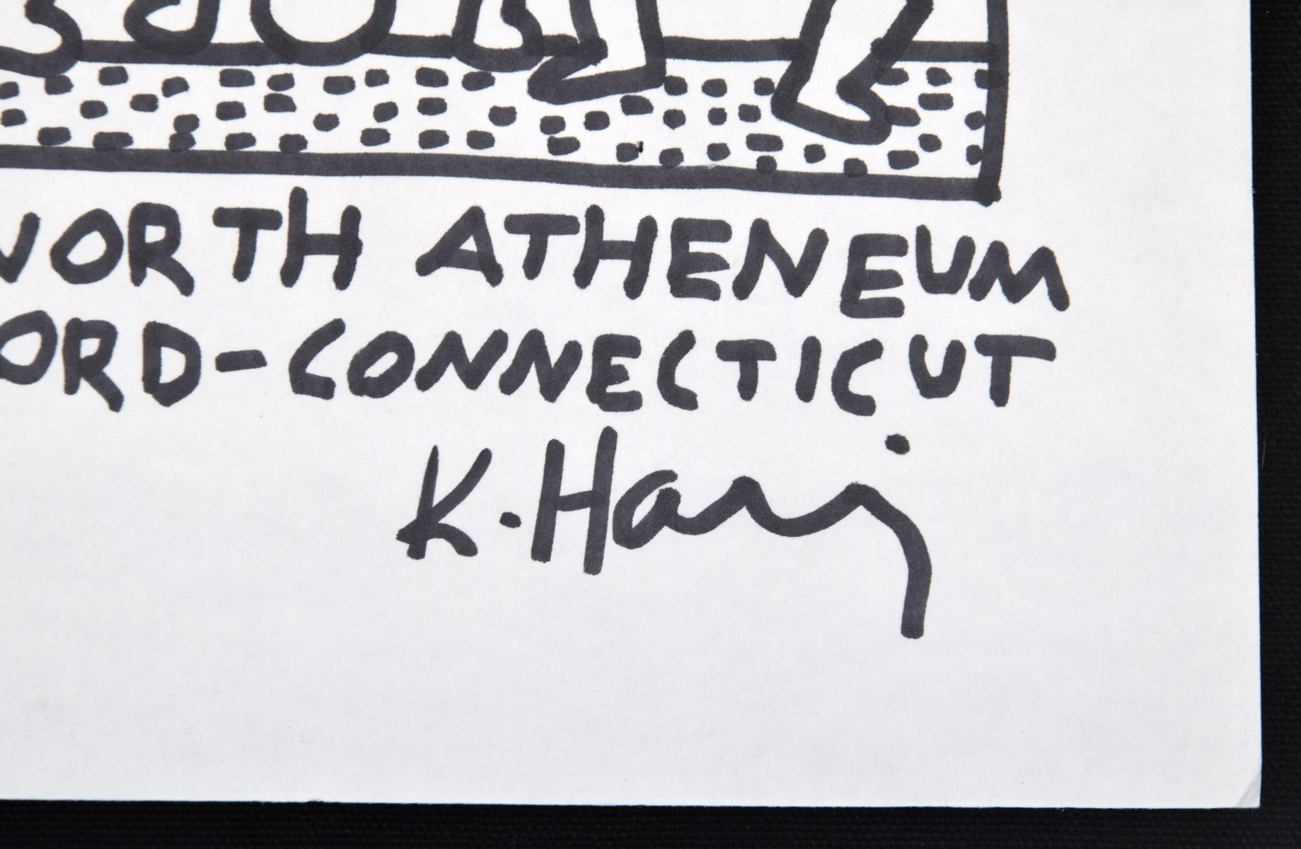 Keith Haring | SLIDE TALK (1983) | MutualArt