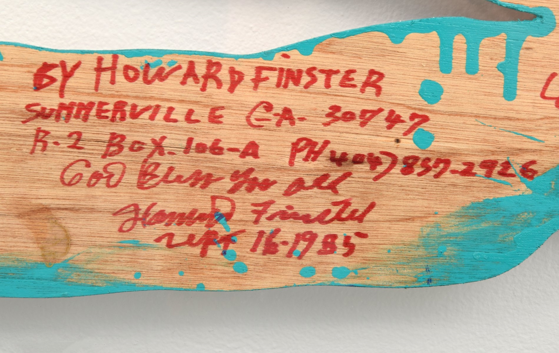 Howard Finster | ANGEL (1985) | MutualArt