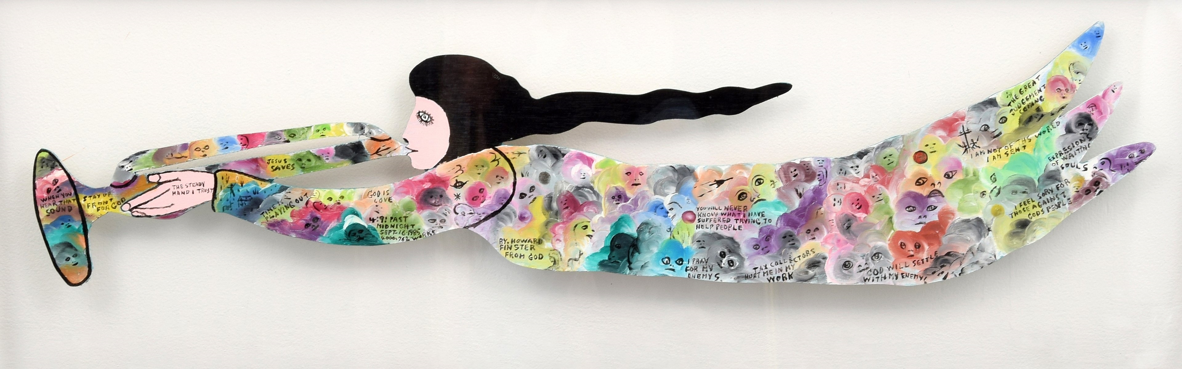 Howard Finster | ANGEL (1985) | MutualArt