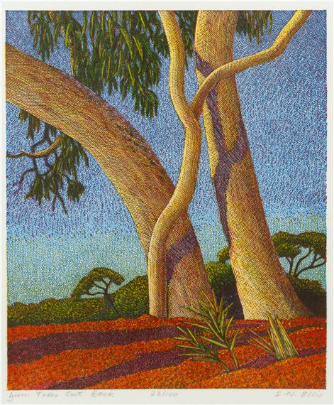 Edwina N. Ellis | Gum Tree Outback | MutualArt