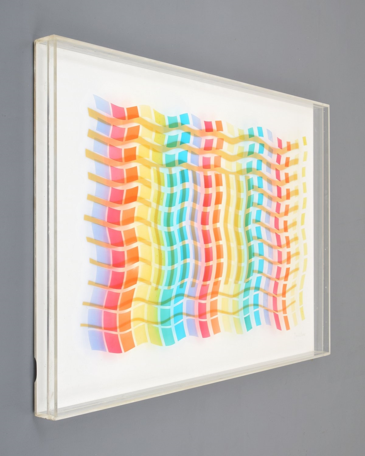 Leonard Janklow | 3D OP ART CONSTRUCTION | MutualArt