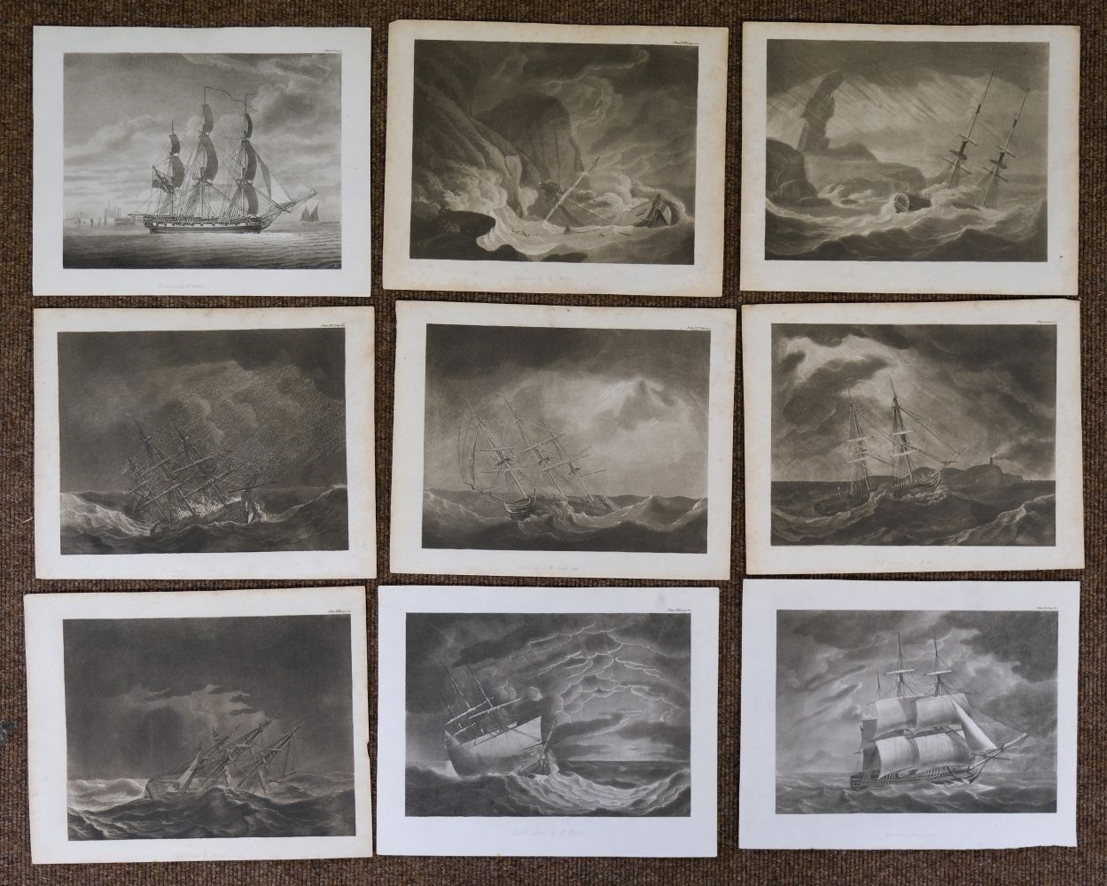 Robert Dodd | A group of thirty marine engravings (Circa 1810) | MutualArt