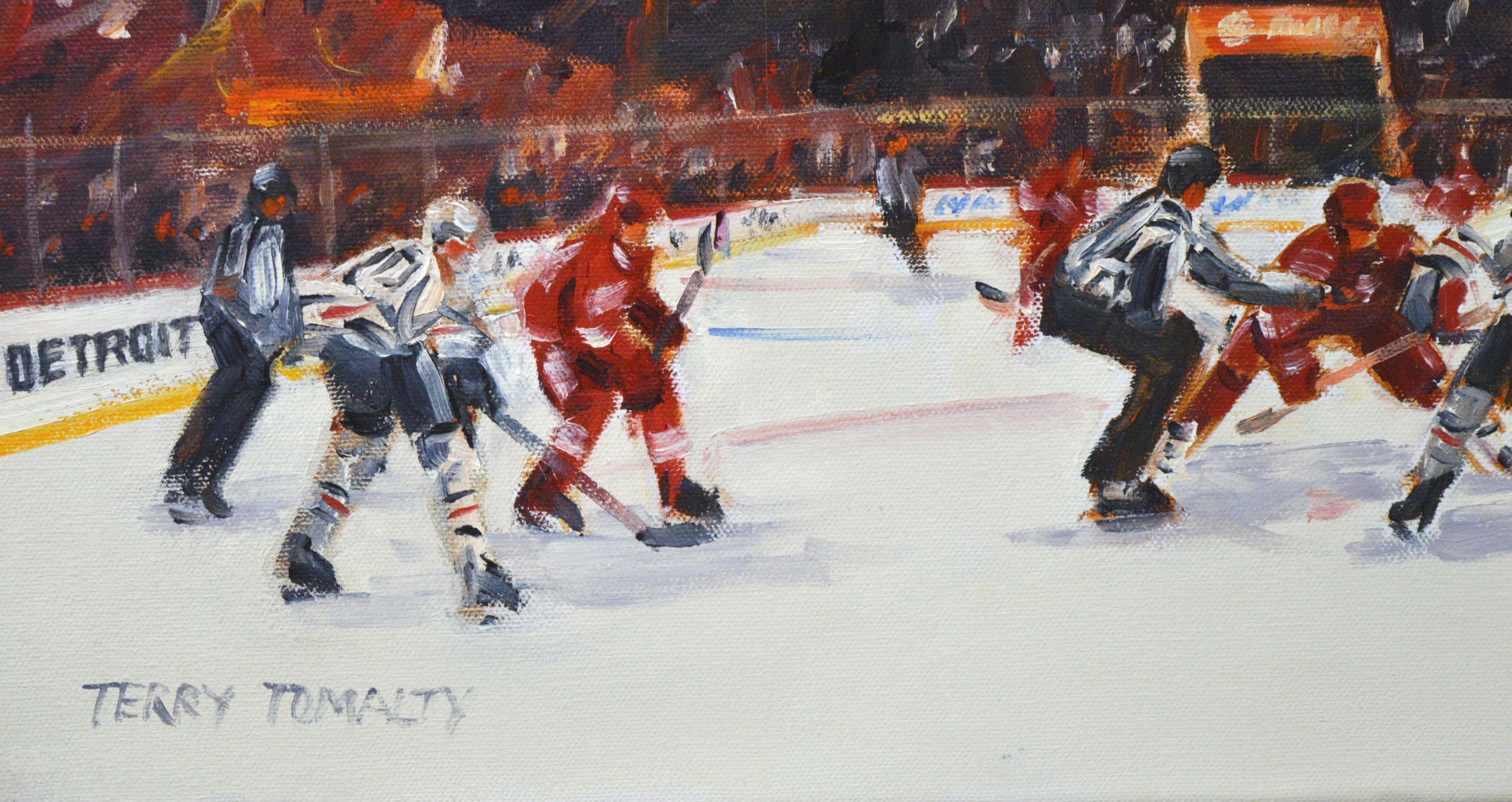 Terry Tomalty | Joe Lewis Arena - Detroit. Det. Vs Chicago | MutualArt