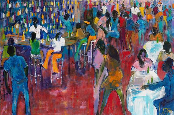 Larry Otoo | Nite Life | MutualArt